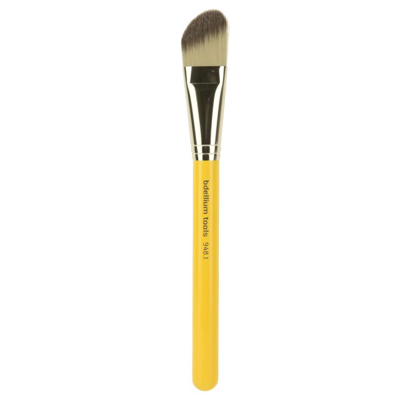 Yellow 948.1 Studio Slanted Foundation Brush - - SKU#: 202019