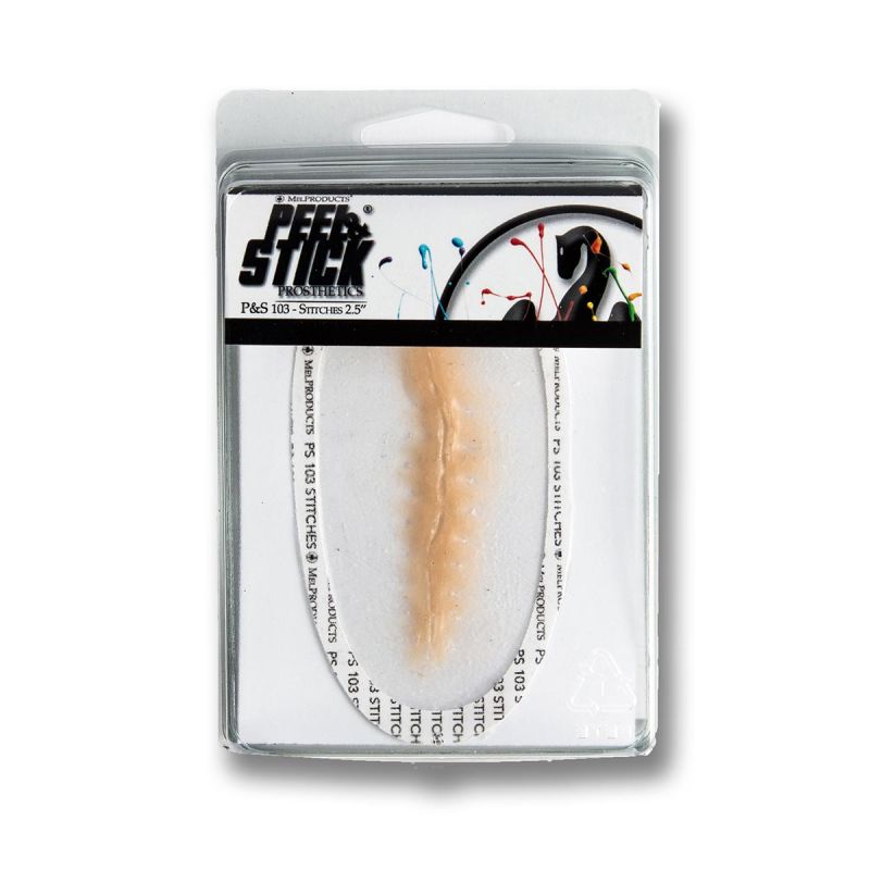 MEL Peel & Stick Prosthetics: 103 - Stitches 2.5in - - SKU#: 215106