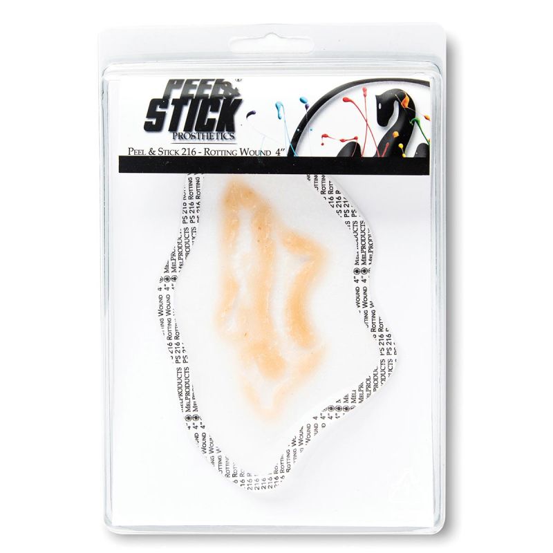 MEL Peel & Stick Prosthetics: 216 - Rotting Wound 4in - - SKU#: 218279