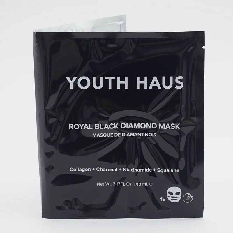 Royal Black Diamond™ Face Mask (SINGLE) - - SKU#: 220849