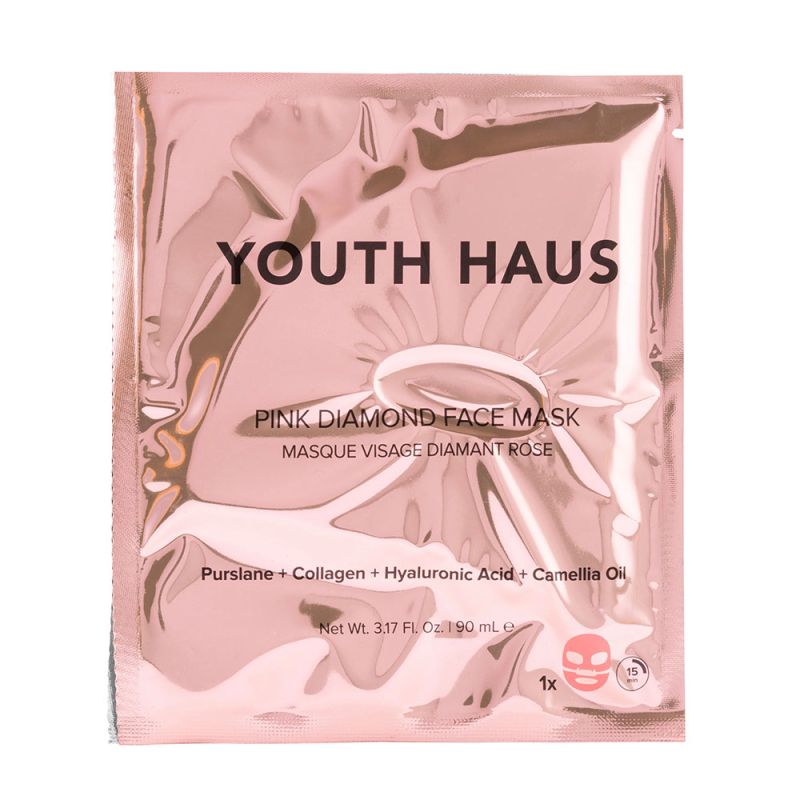 Youth Haus Pink Diamond Face Mask (Single) - - SKU#: 220852